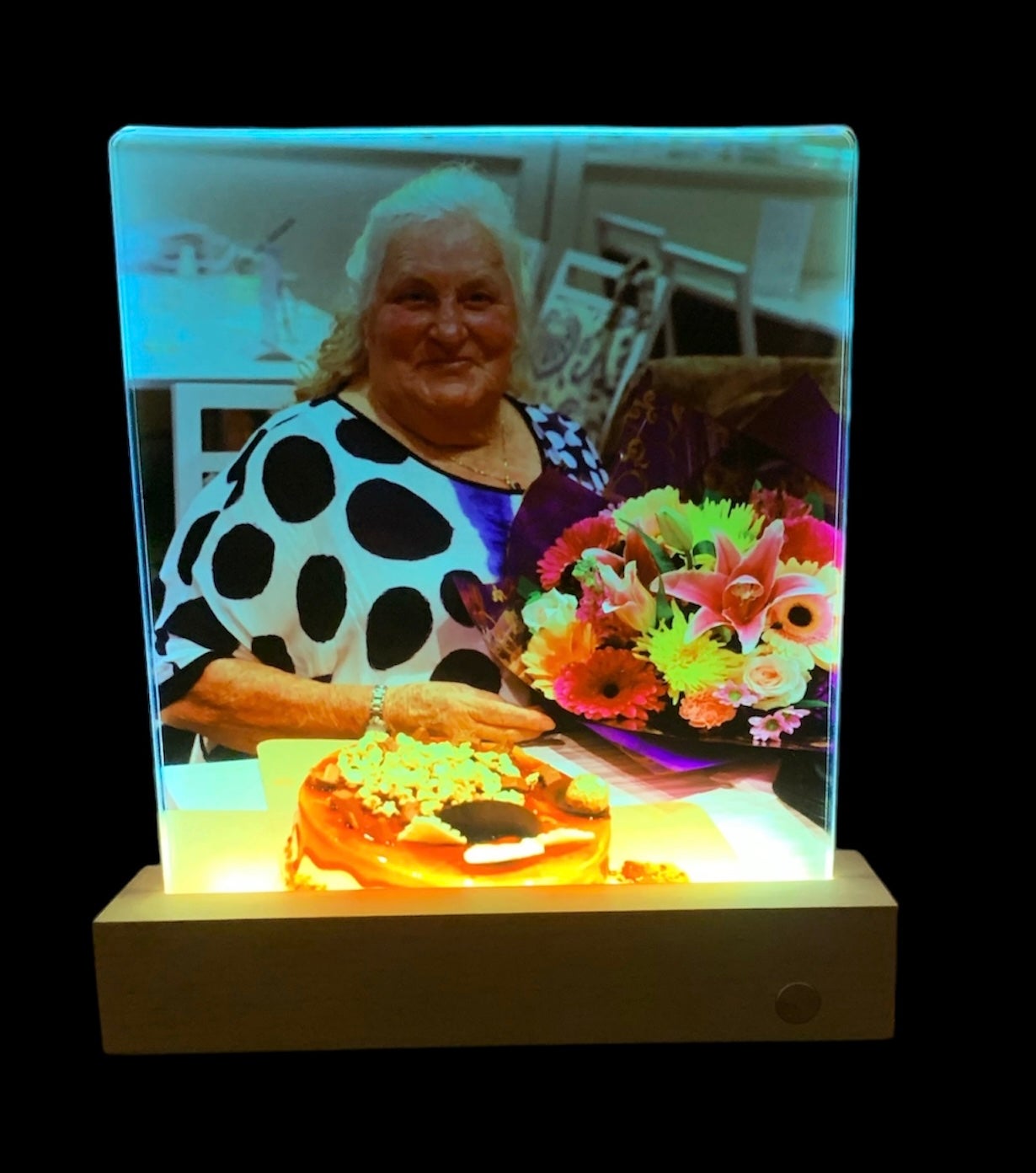 LED light up Photo Frame | Hunter Resin Designs